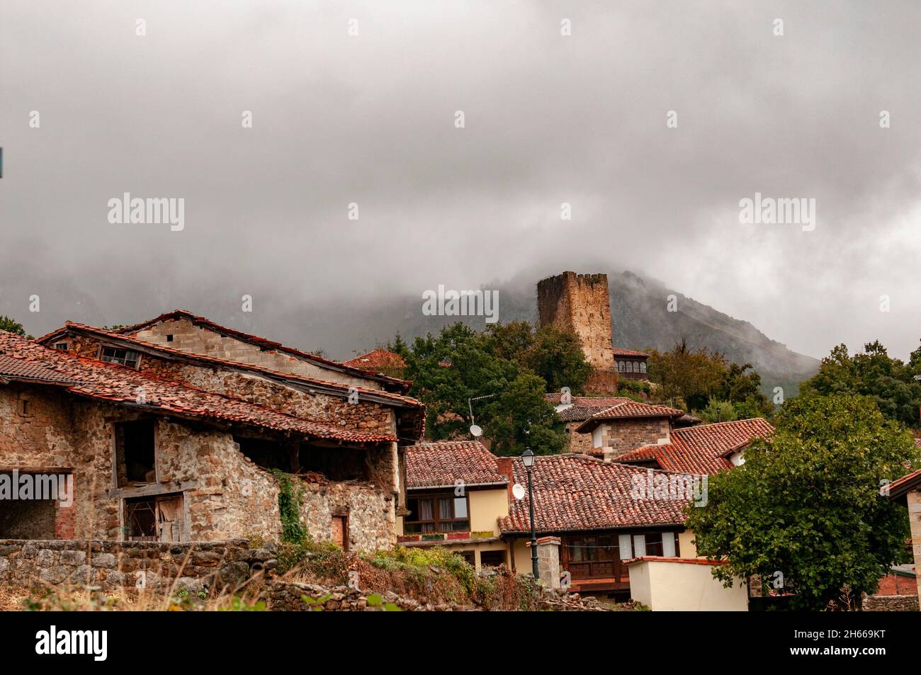 Rural landscapes in the interior of Cantabria - Spain Stock Photo - Alamy