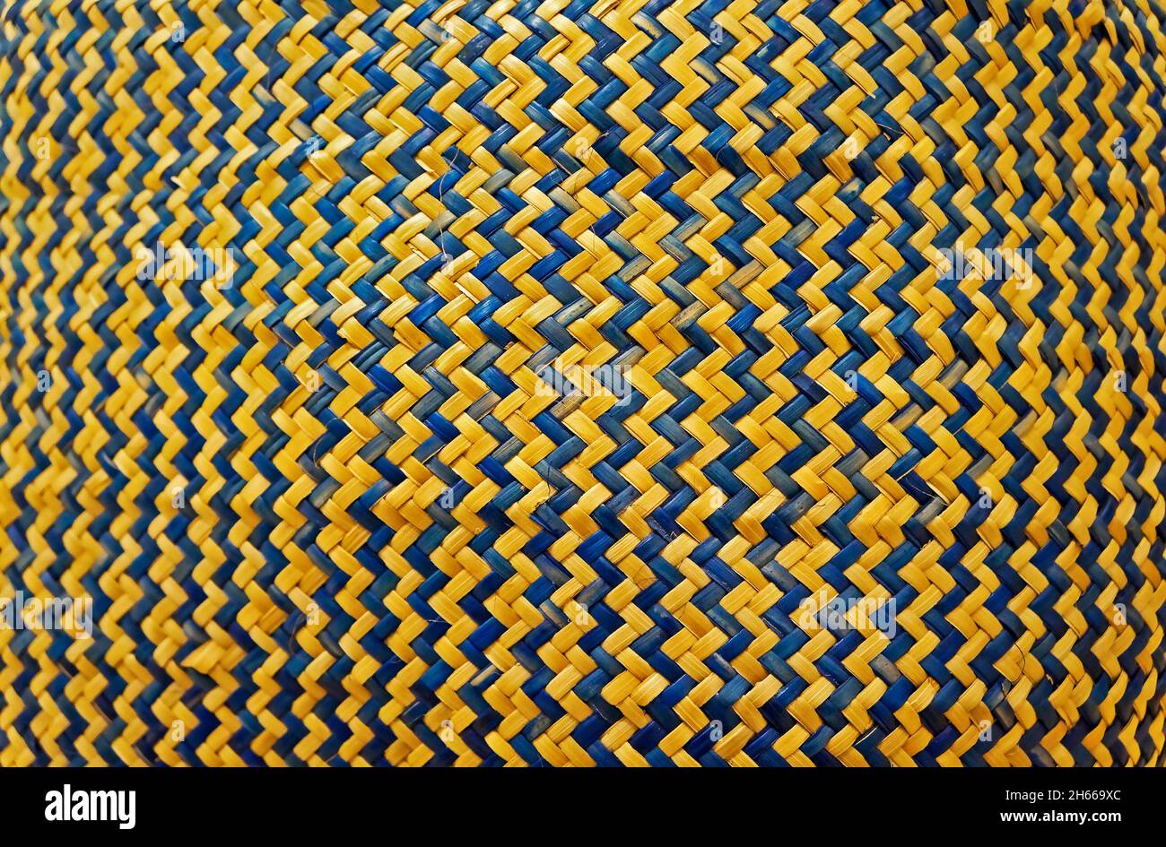 Straw basket detail texture background Stock Photo - Alamy
