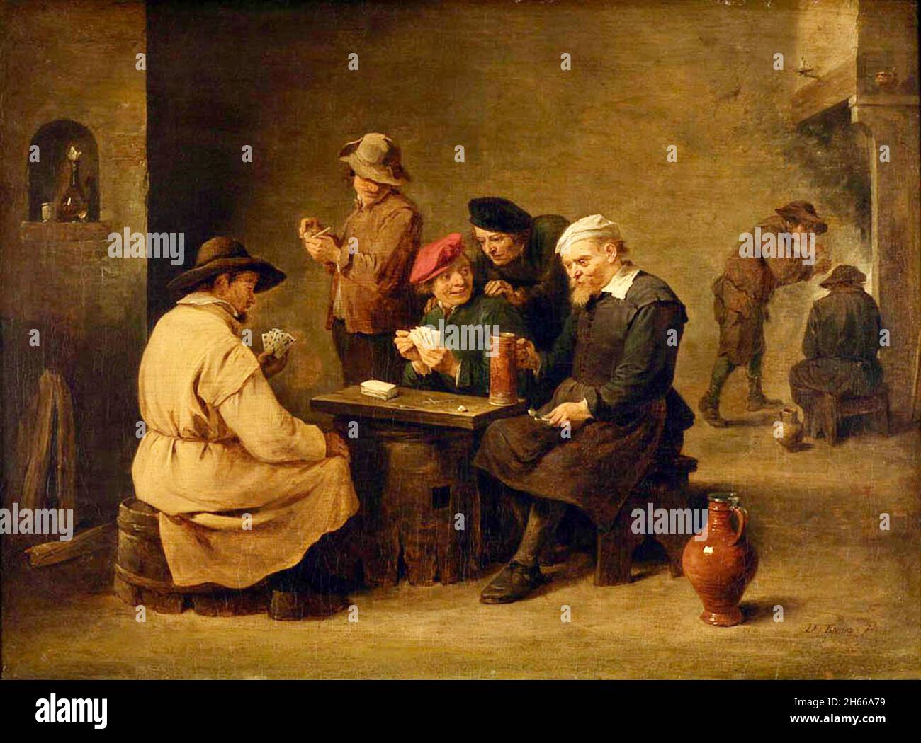 David teniers the younger paintings hi-res stock photography and images ...