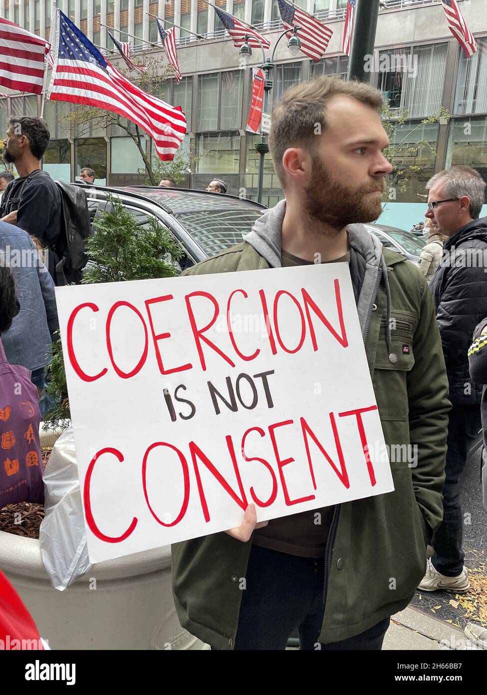 New York, NY, USA. 13th Nov, 2021. Essential To Expendable Frontline ...