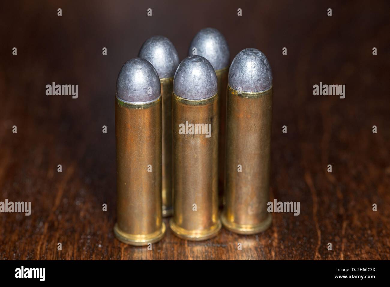 Lead Cast Bullets Stock Photo - Alamy