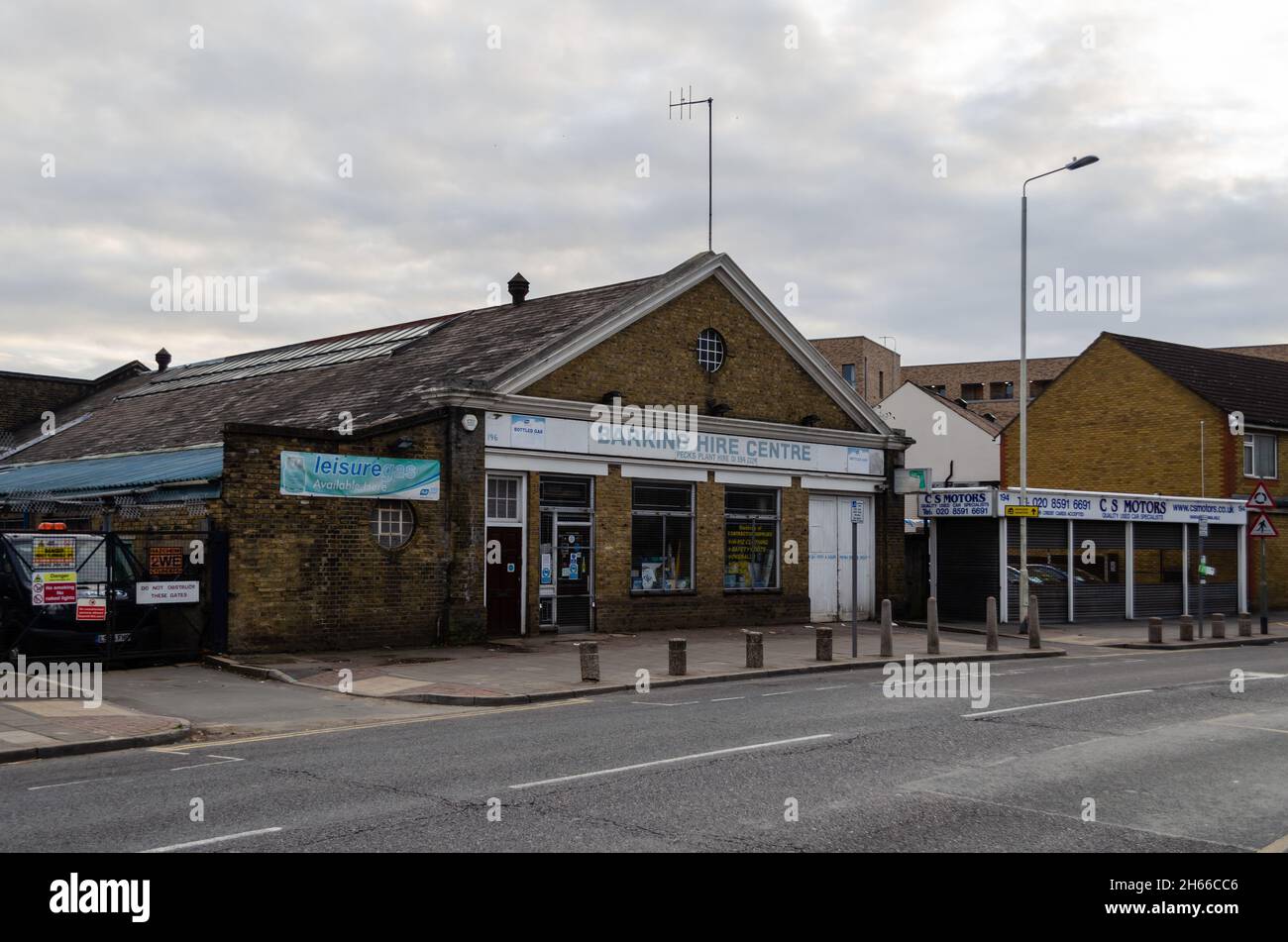 Old style london building brick facade hi-res stock photography and ...