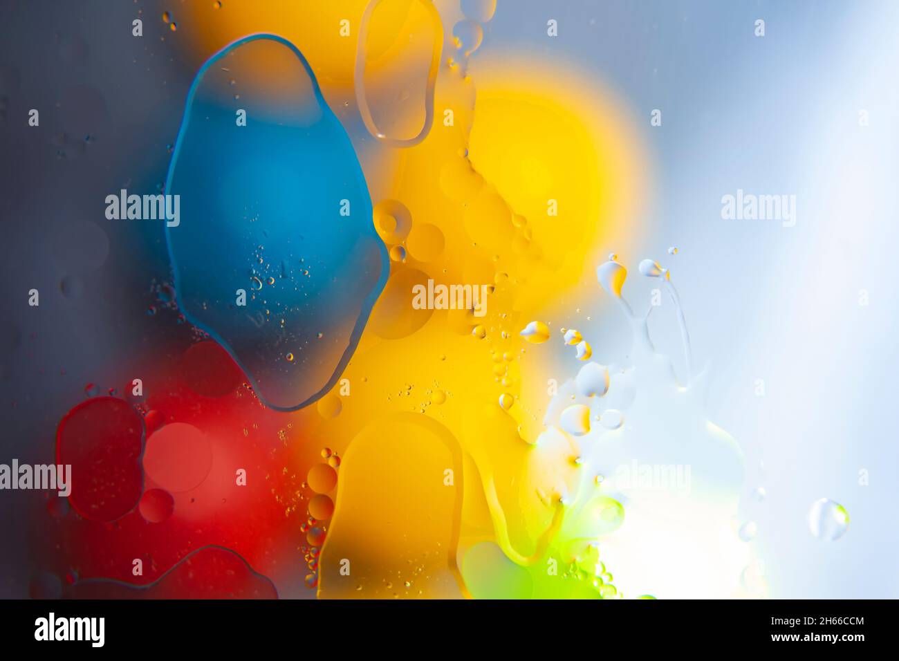 abstract background texture in the form of blurry color round spots ...