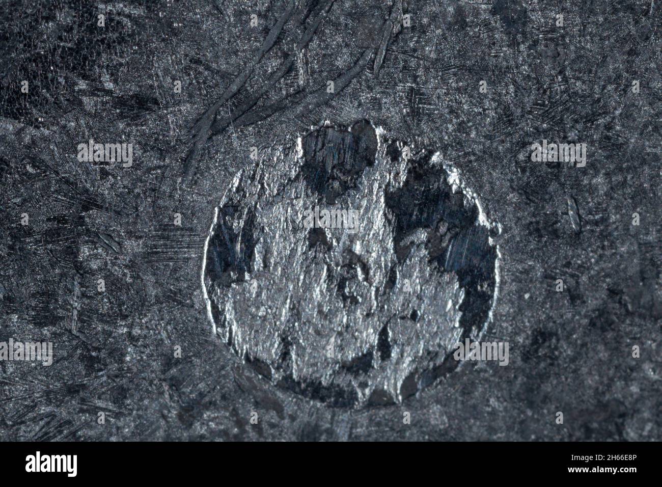 Macro Photo of a cast lead bullet Stock Photo - Alamy