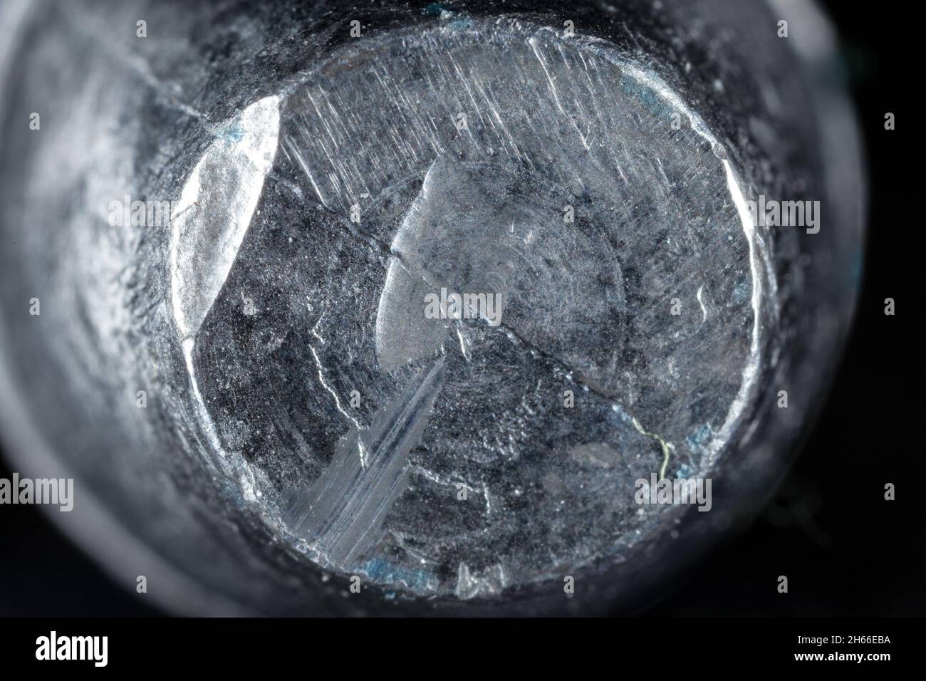 Macro Photo of a cast lead bullet Stock Photo - Alamy