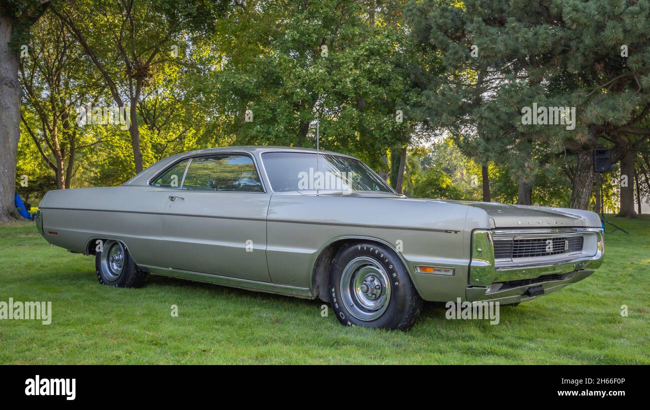 GROSSE POINTE SHORES, MI/USA - SEPTEMBER 19, 2021: A 1970 Plymouth ...