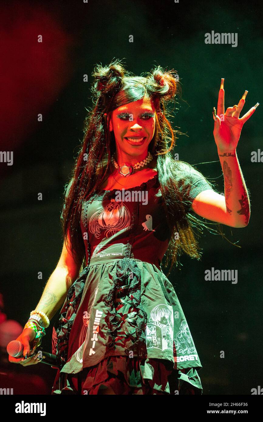 Las Vegas, USA. 12th Nov, 2021. Rico Nasty (Maria-Cecilia Simone Kelly ...