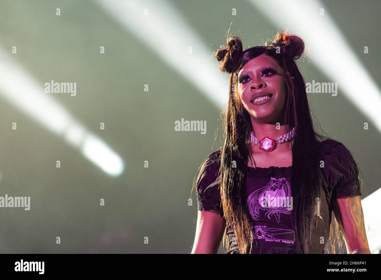 Las Vegas, USA. 12th Nov, 2021. Rico Nasty (Maria-Cecilia Simone Kelly ...