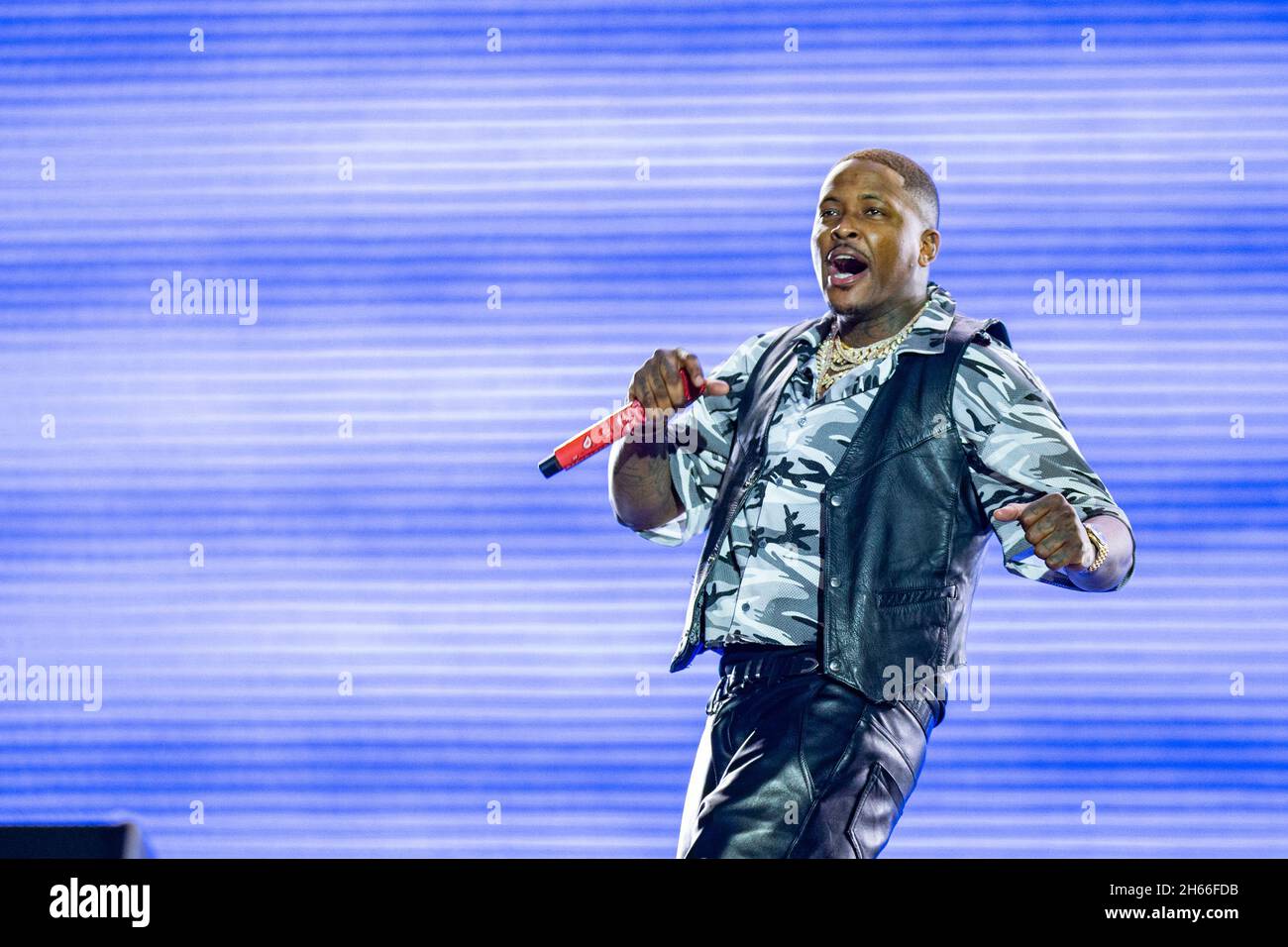 Rapper YG (Keenon Dequan Ray Jackson) during the Day N Vegas Music ...