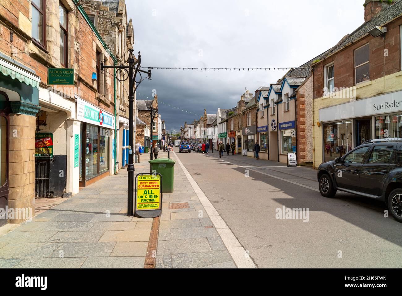 Dingwall high street hi-res stock photography and images - Alamy