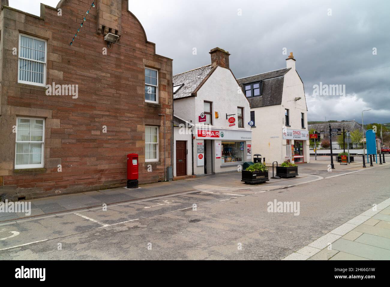 Dingwall high street hi-res stock photography and images - Alamy