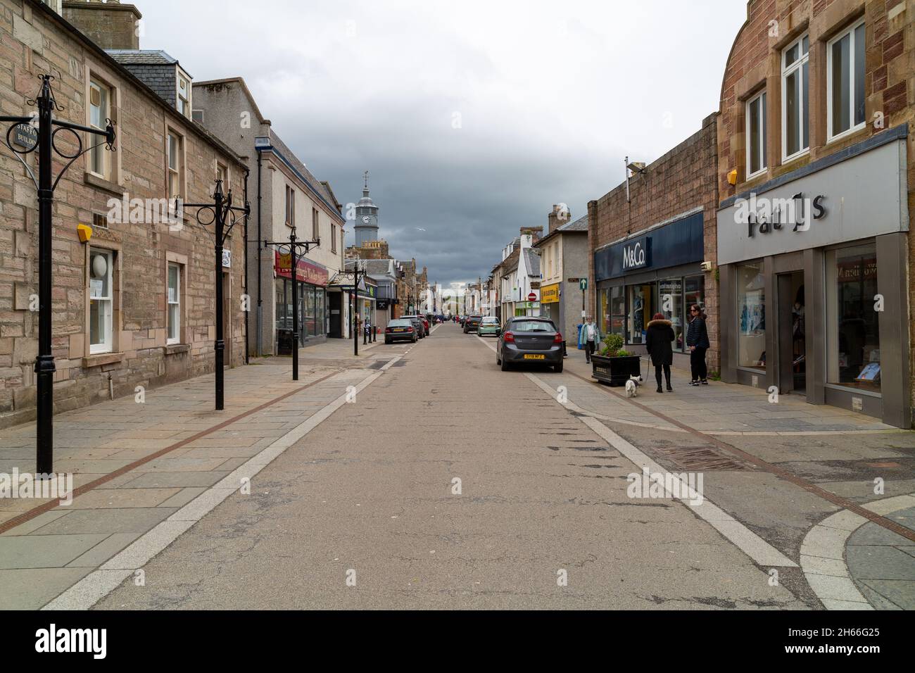 Dingwall high street hi-res stock photography and images - Alamy