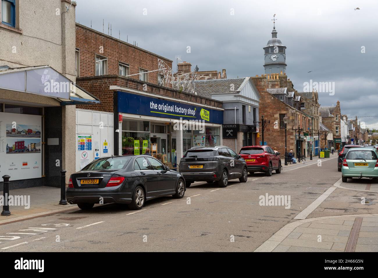 Dingwall high street hi-res stock photography and images - Alamy