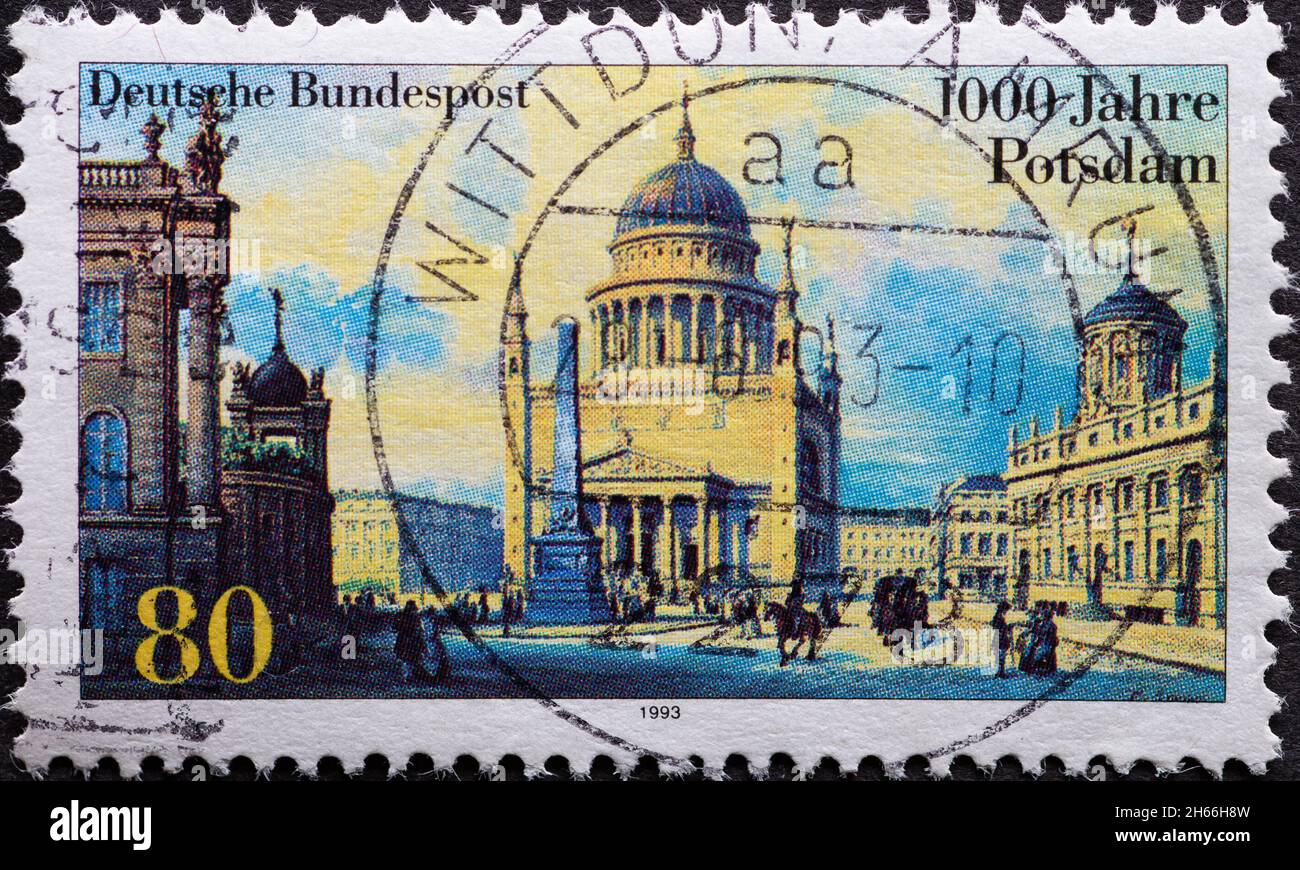 GERMANY - CIRCA 1993 : a postage stamp from Germany, showing a ...