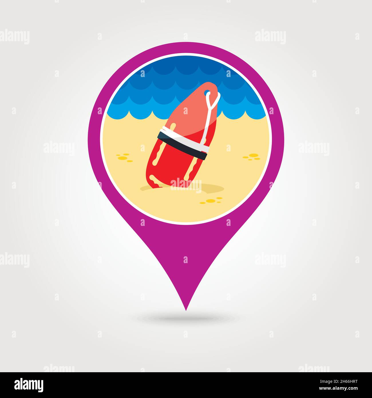 Support, help and assistance with torpedo rescue lifeguard buoy vector ...