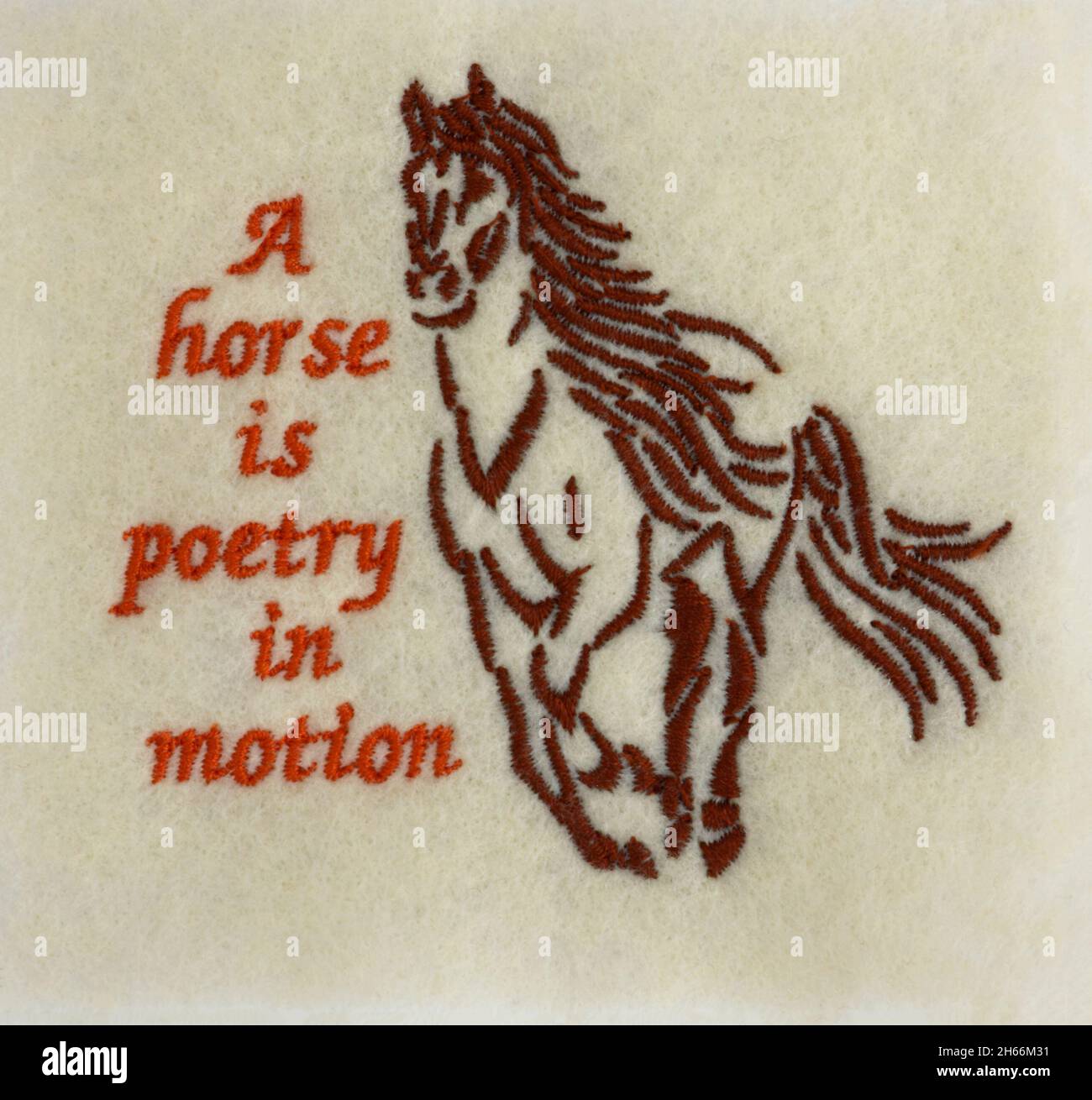 Horse is poetry in motion hi-res stock photography and images - Alamy
