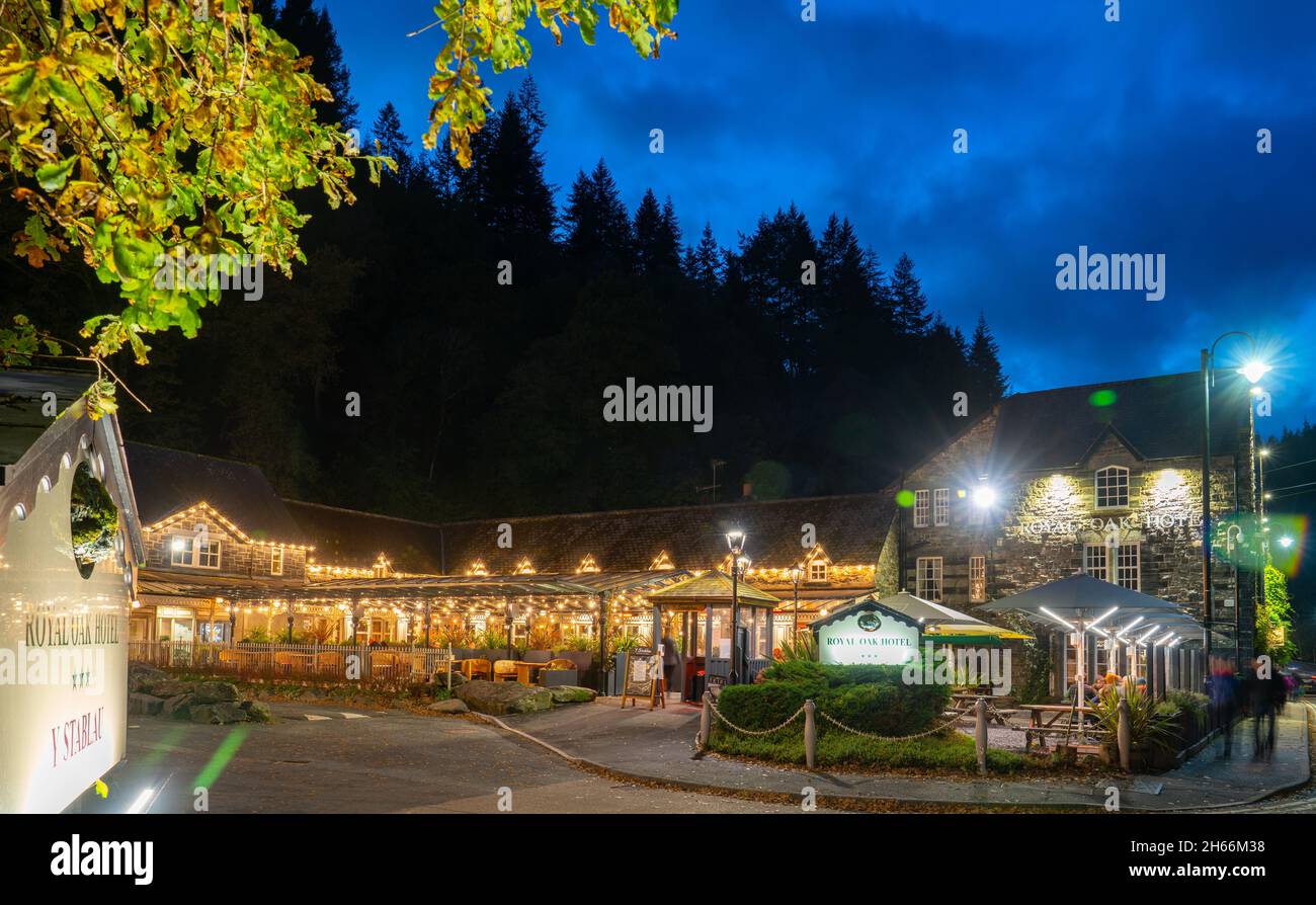 The Royal Oak Hotel, Holyhead Road, Betws-Y-Coed, Conwy, North Wales ...