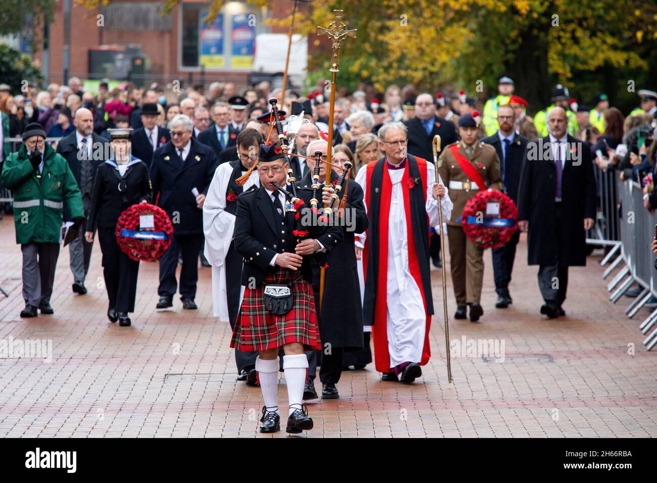 The 100th Bedworth armistice parade taking place on November 11th 2021 ...