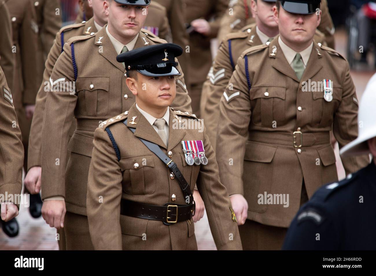 The 100th Bedworth armistice parade taking place on November 11th 2021 ...
