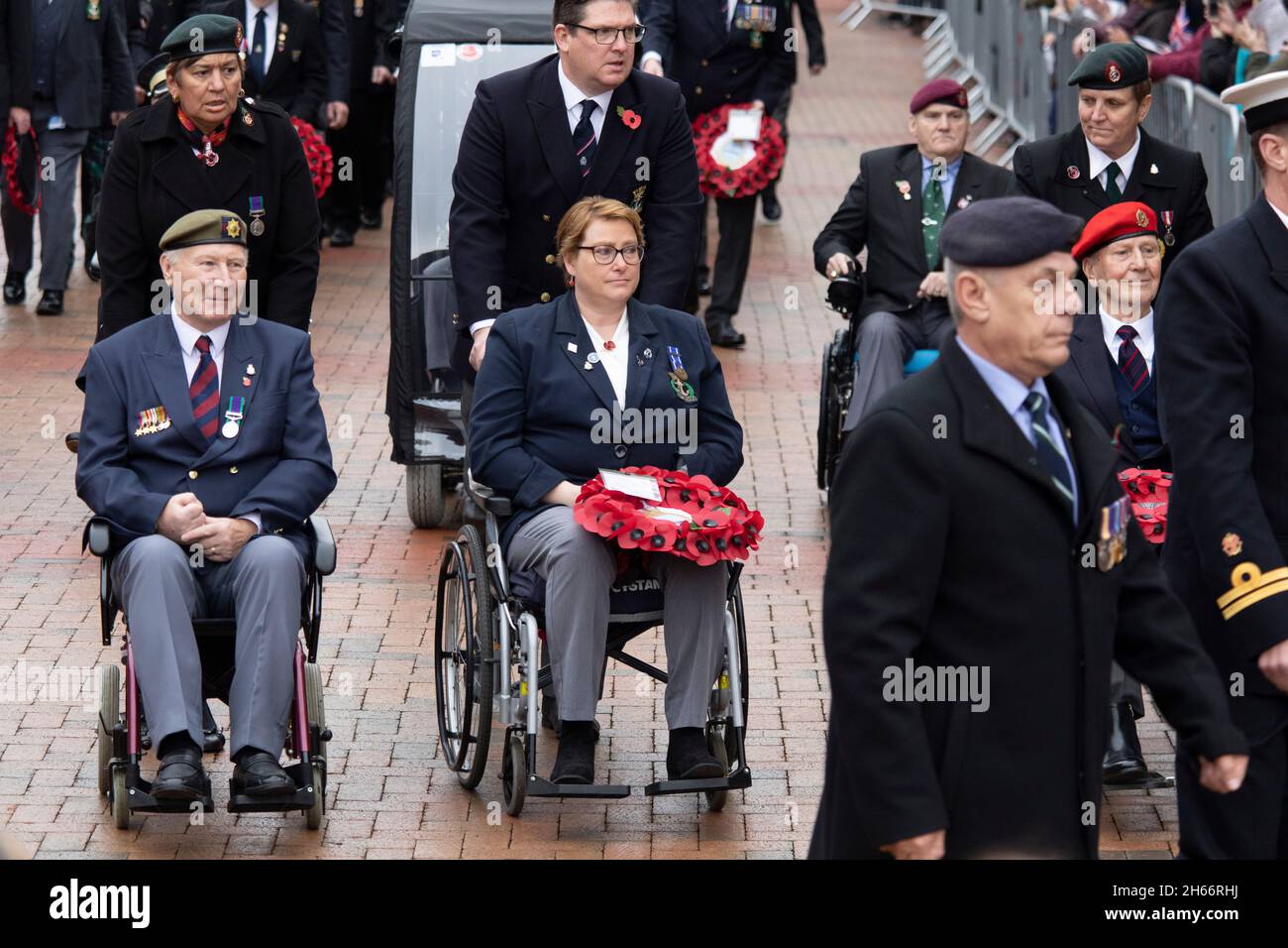 Bedworth memorial parade hi-res stock photography and images - Alamy