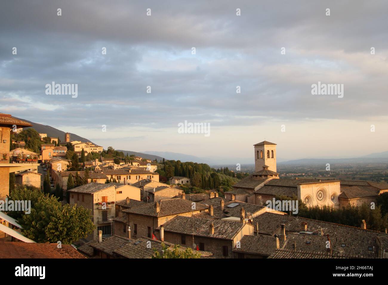 Assisi italy sunset hi-res stock photography and images - Alamy