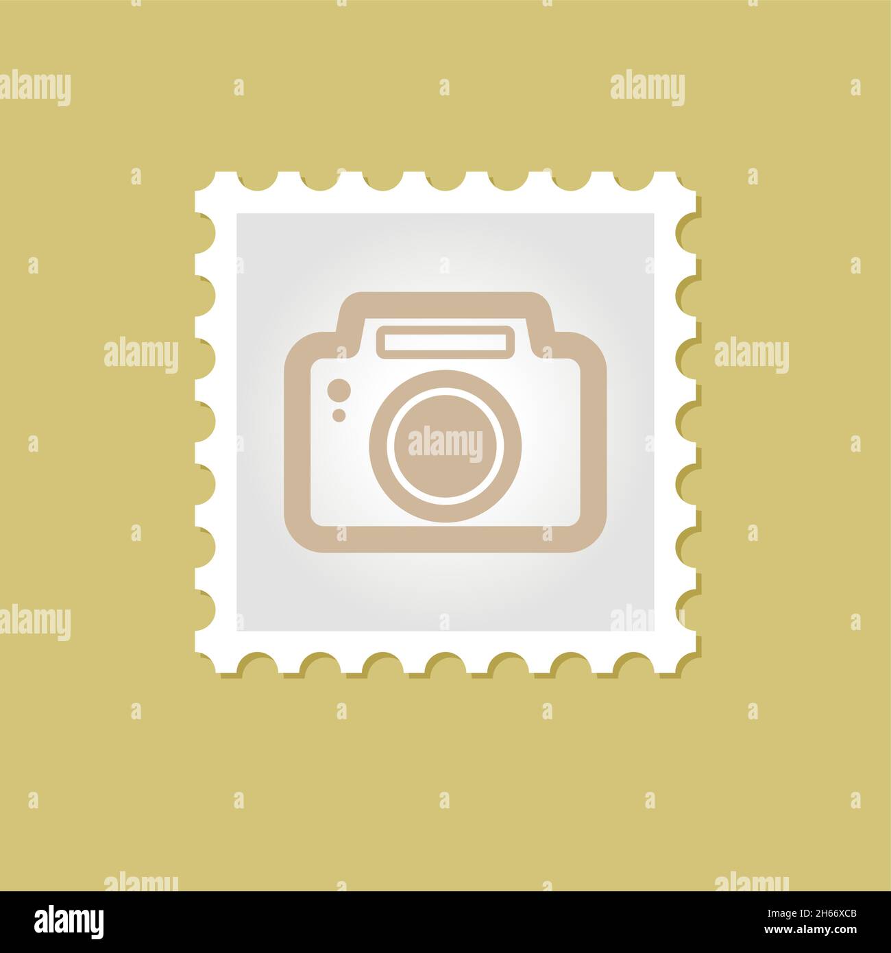 Postage stamp camera Stock Vector Images - Alamy