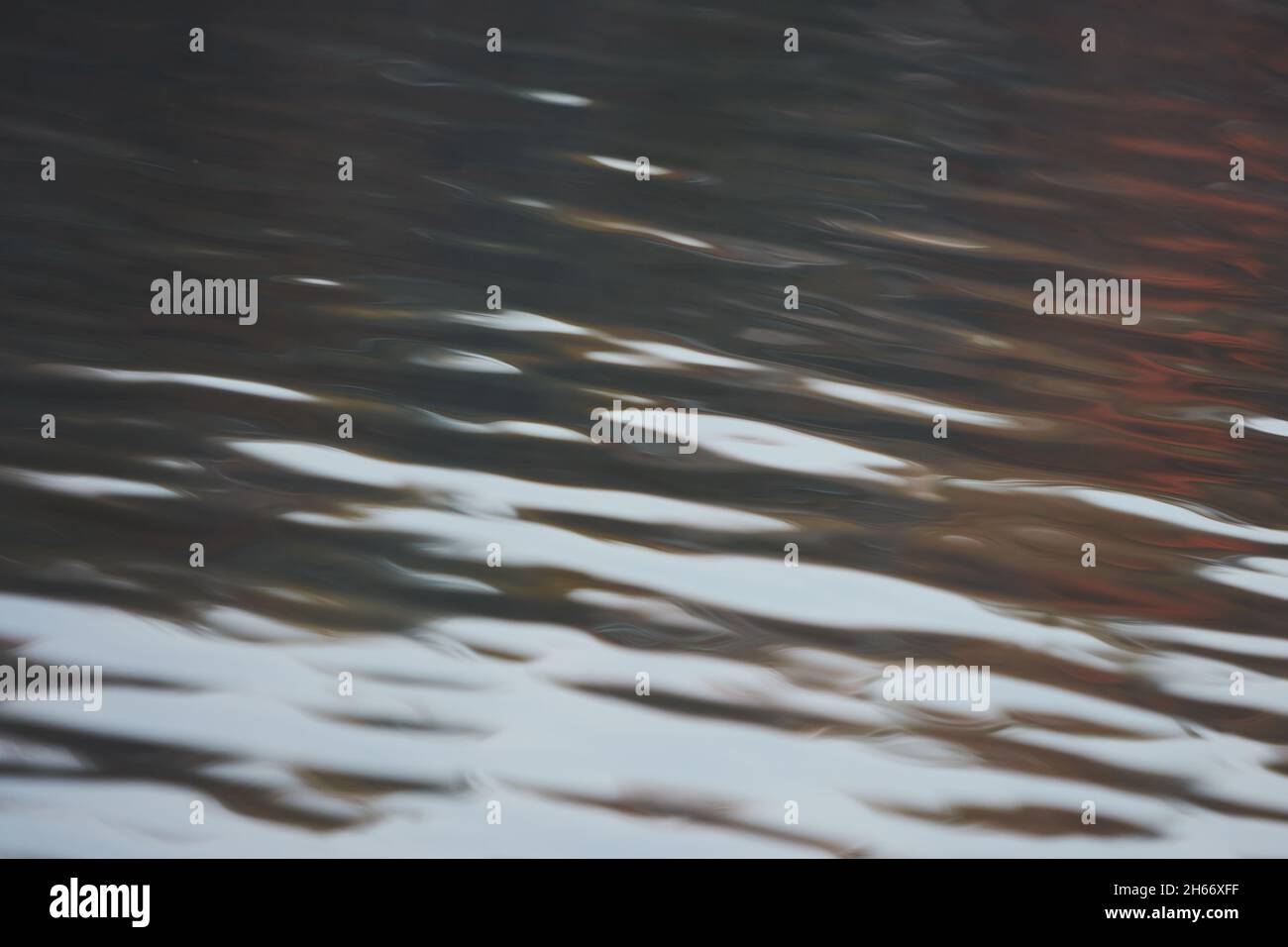 Abstract water background with curved lines of waves Stock Photo - Alamy