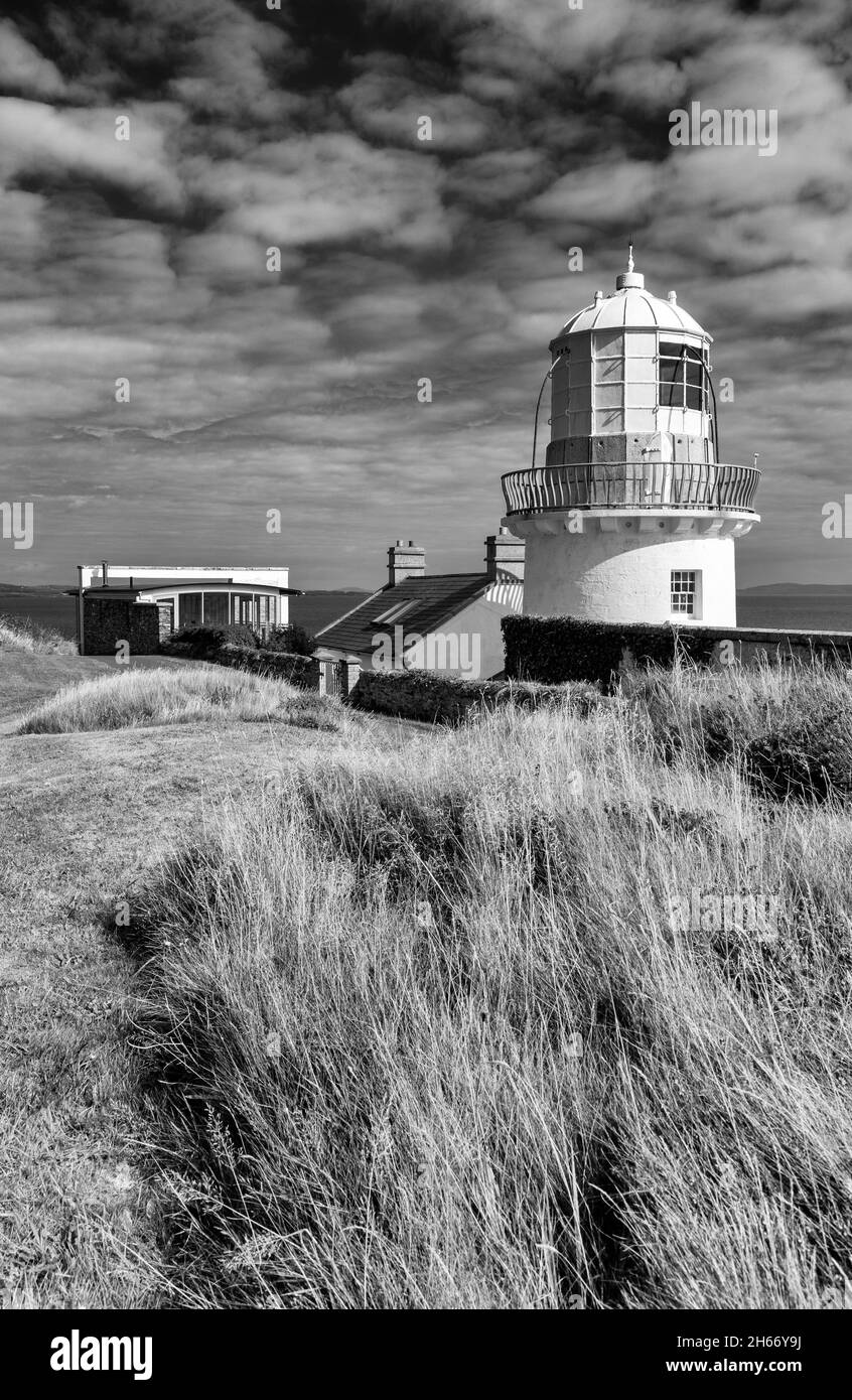 Rock Island Lighthouse, Crookhaven, County Cork, Ireland Stock Photo ...