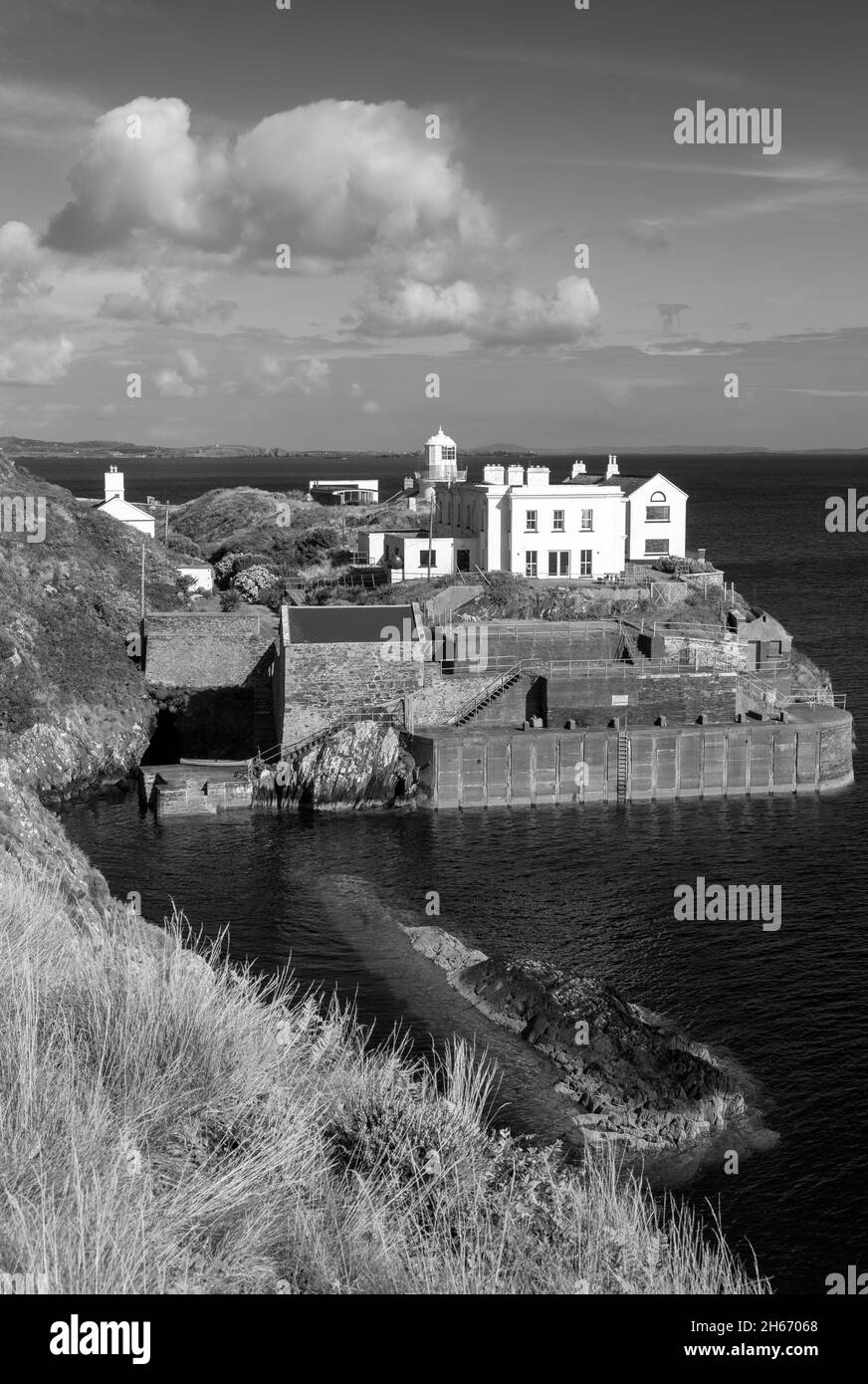 Rock Island Lighthouse, Crookhaven, County Cork, Ireland Stock Photo ...