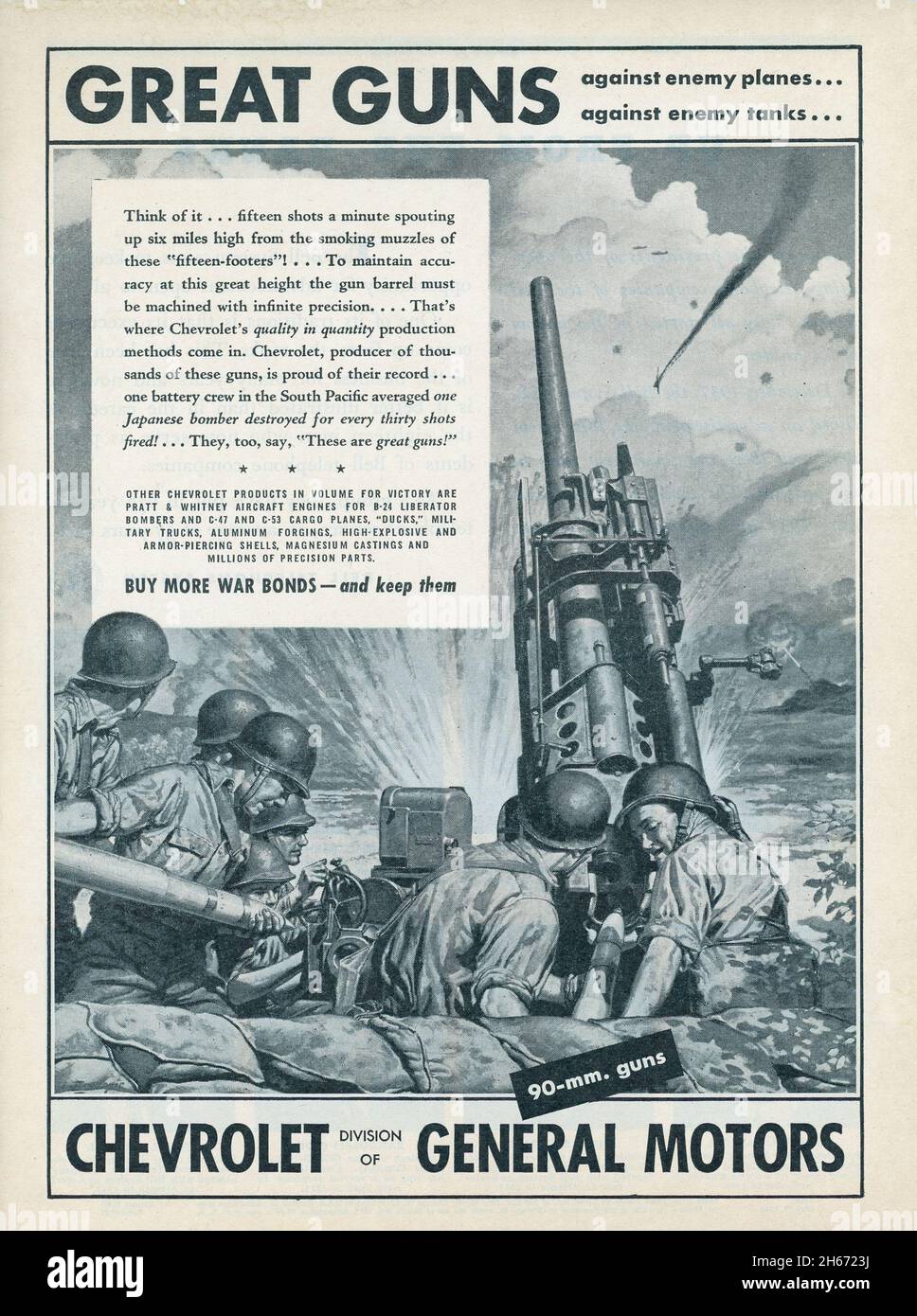 1940s usa general motors magazine hi-res stock photography and images ...
