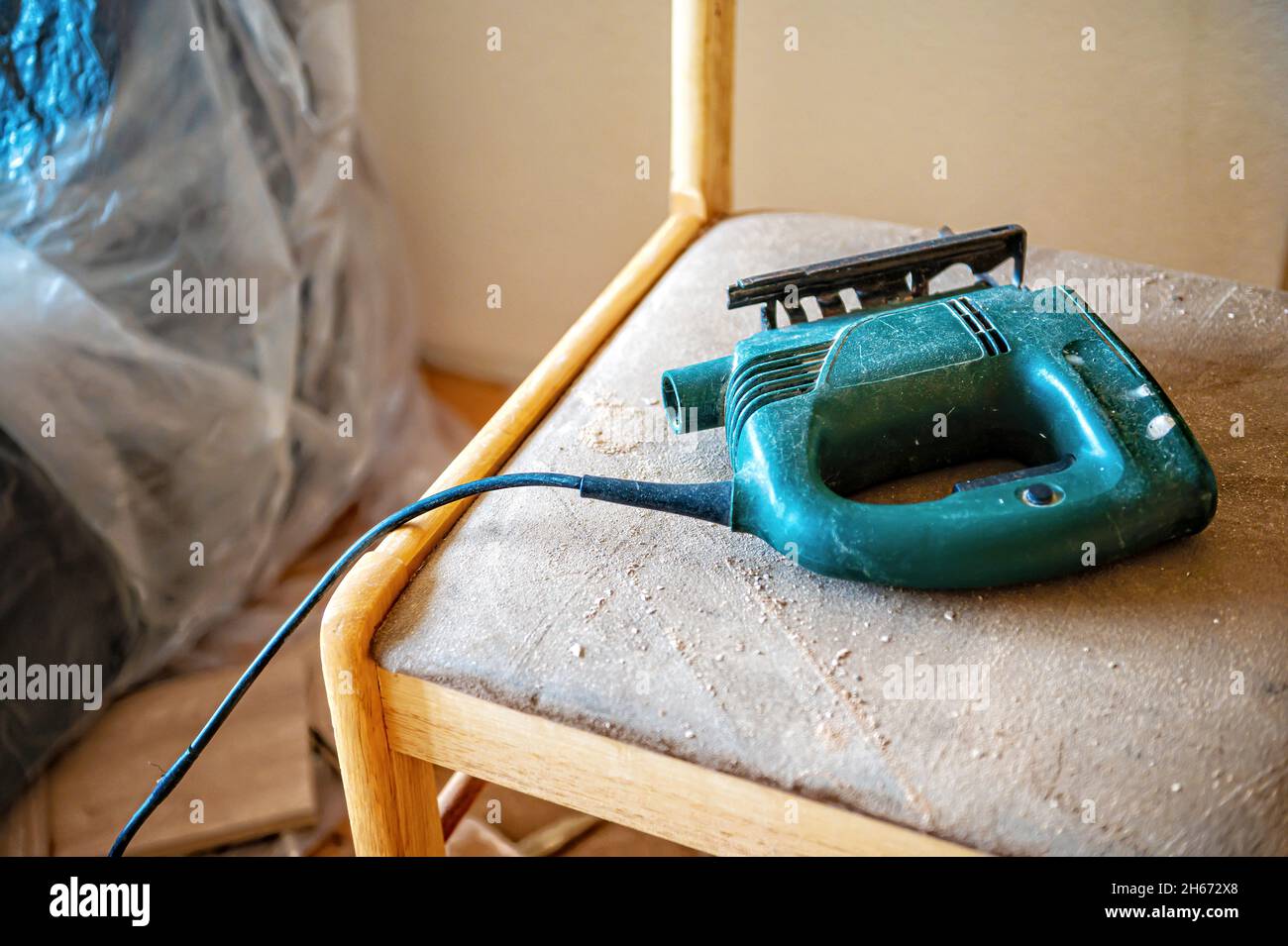 Dust on chair hi-res stock photography and images - Alamy