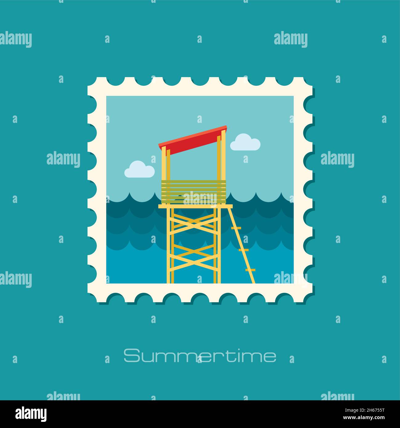 Observation post Stock Vector Images - Alamy
