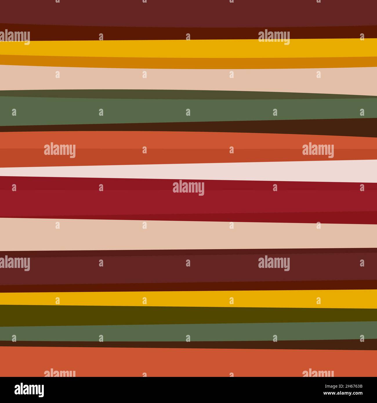 Autumn striped background. Warm autumnal colors. Vector illustration ...