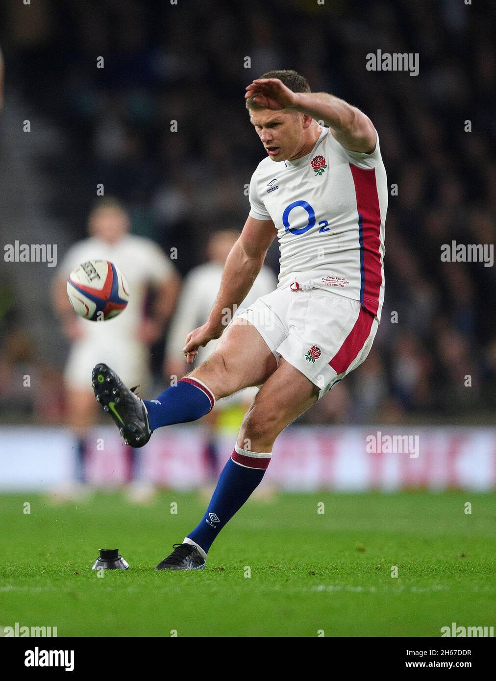 13 November 2021 - England v Australia - Twickenham England's Owen ...