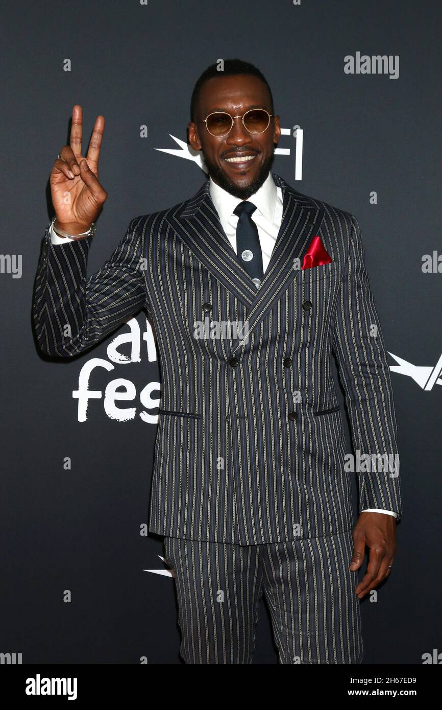 Los Angeles, USA. 12th Nov, 2021. Mahershala Ali at the AFI Fest - Swan ...