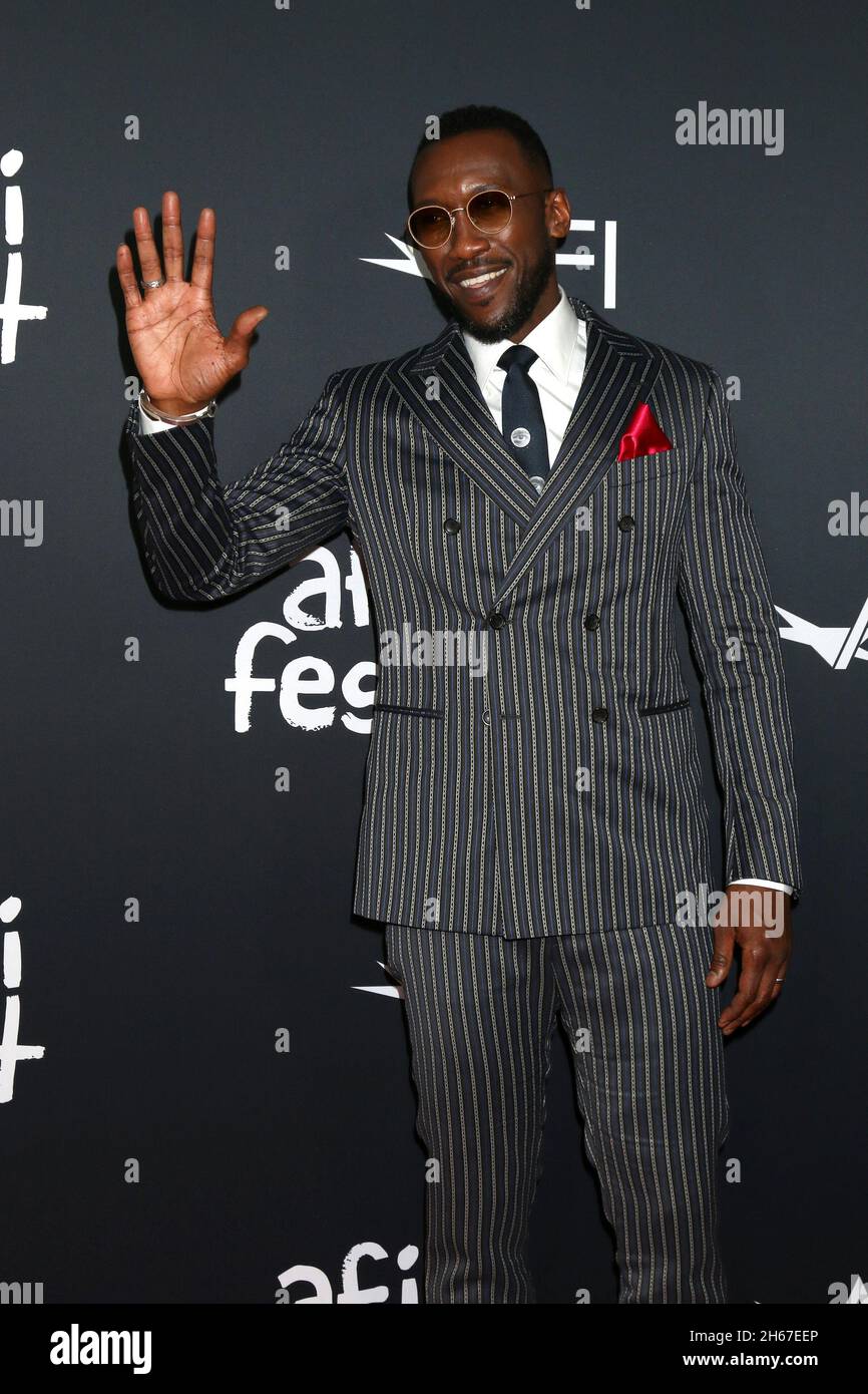 Los Angeles, USA. 12th Nov, 2021. Mahershala Ali at the AFI Fest - Swan ...