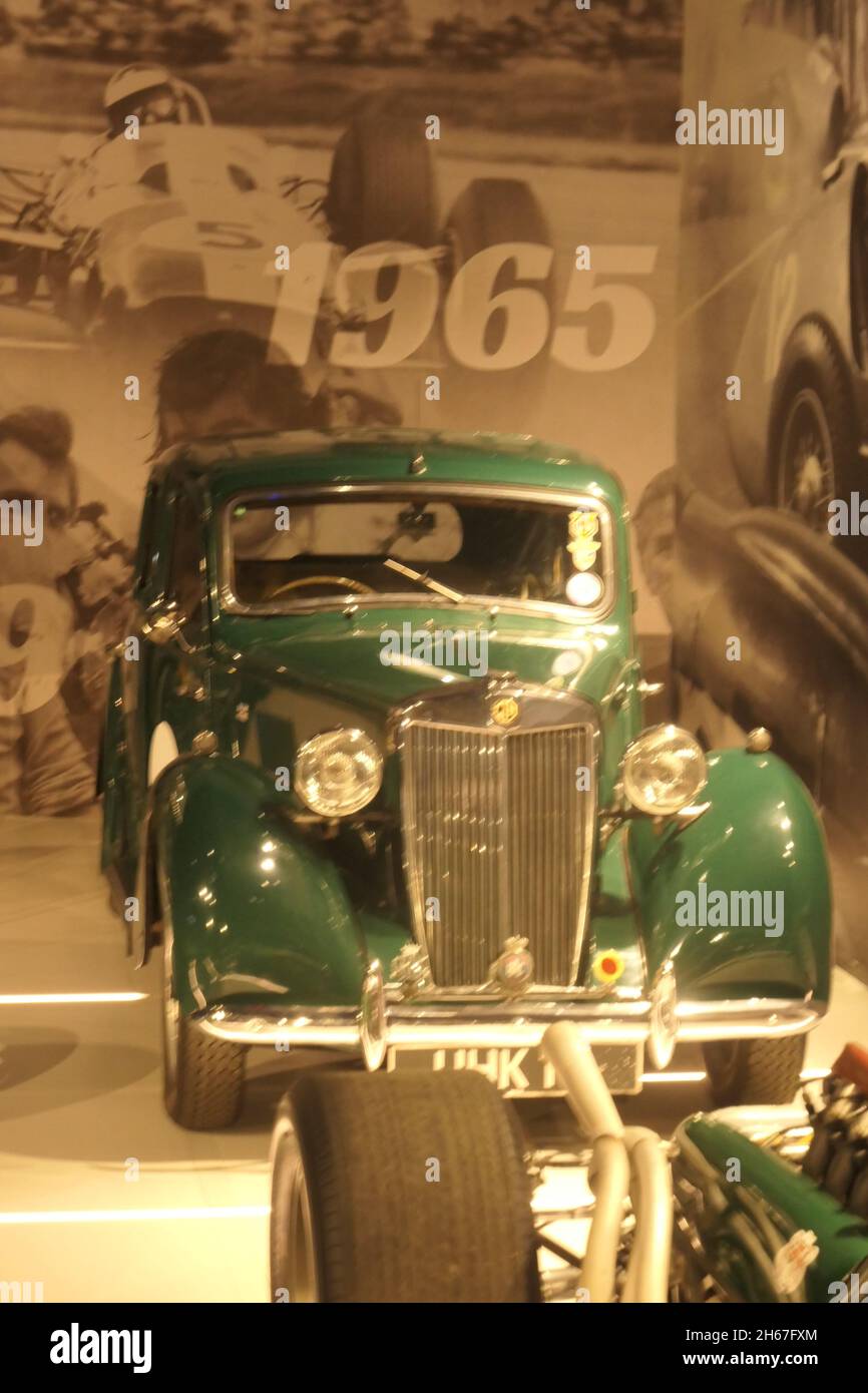 Wolsey car at Silverstone museum Northamptonshire historic old style ...