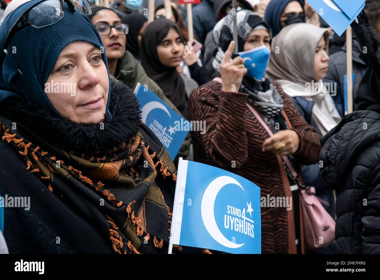 Uighur protest london hi-res stock photography and images - Alamy