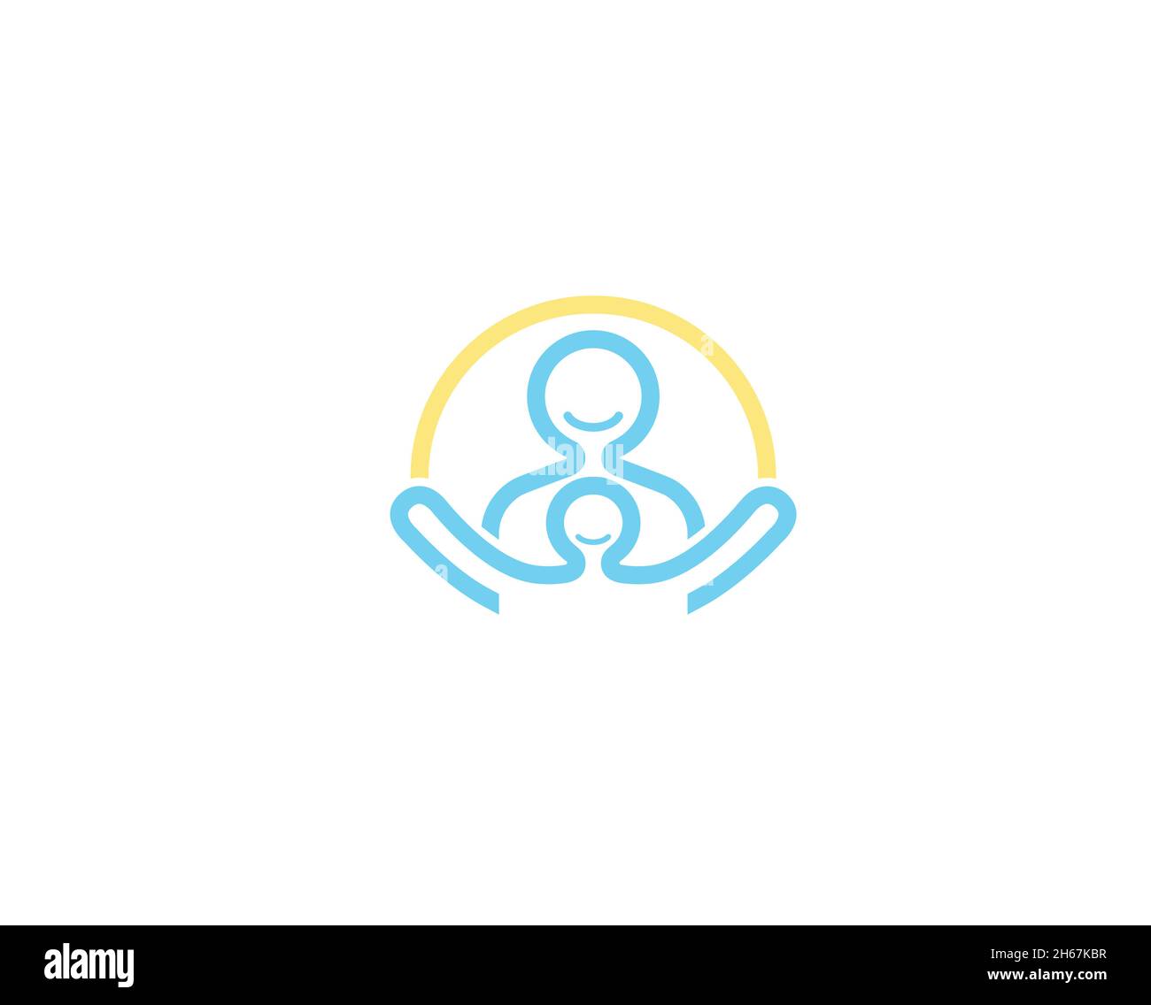 Children Care Logo Vector Symbol Icon Design Illustration Stock Vector ...