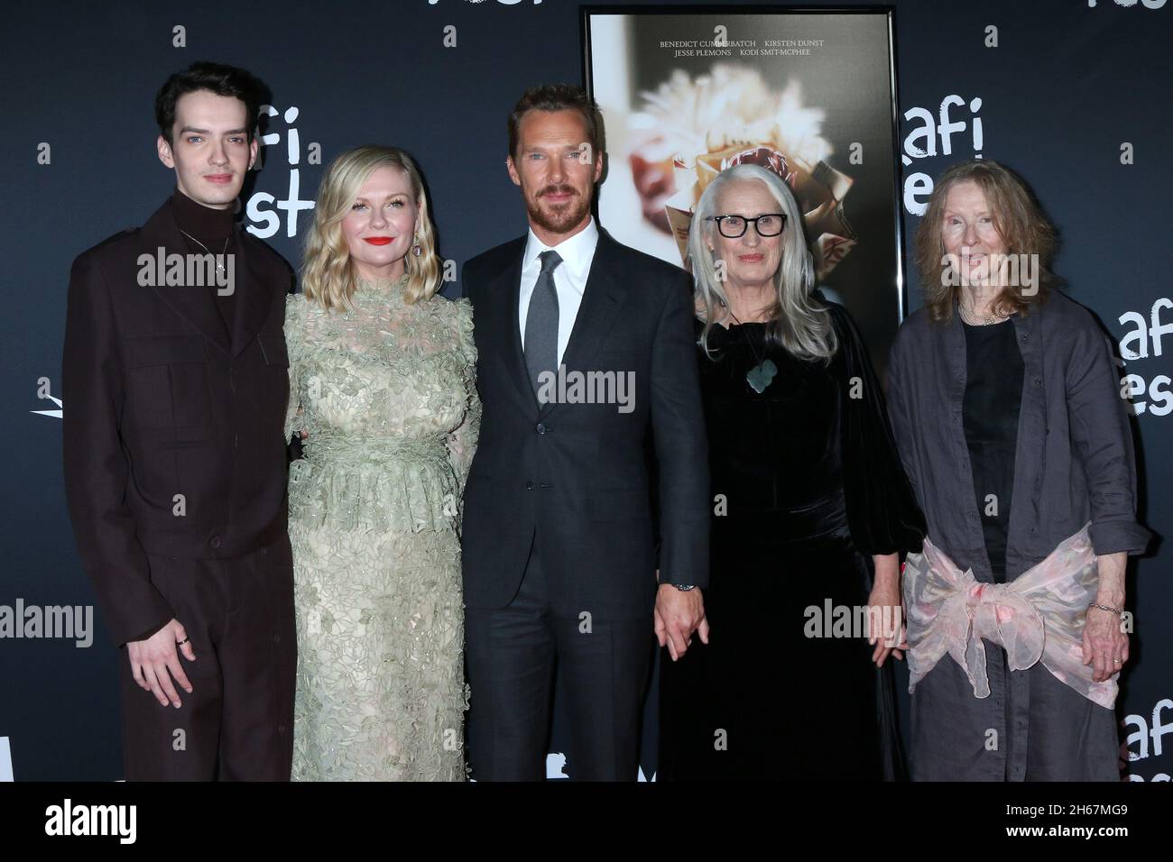 Los Angeles, USA. 11th Nov, 2021. Kodi Smit-McPhee, Kirsten Dunst ...