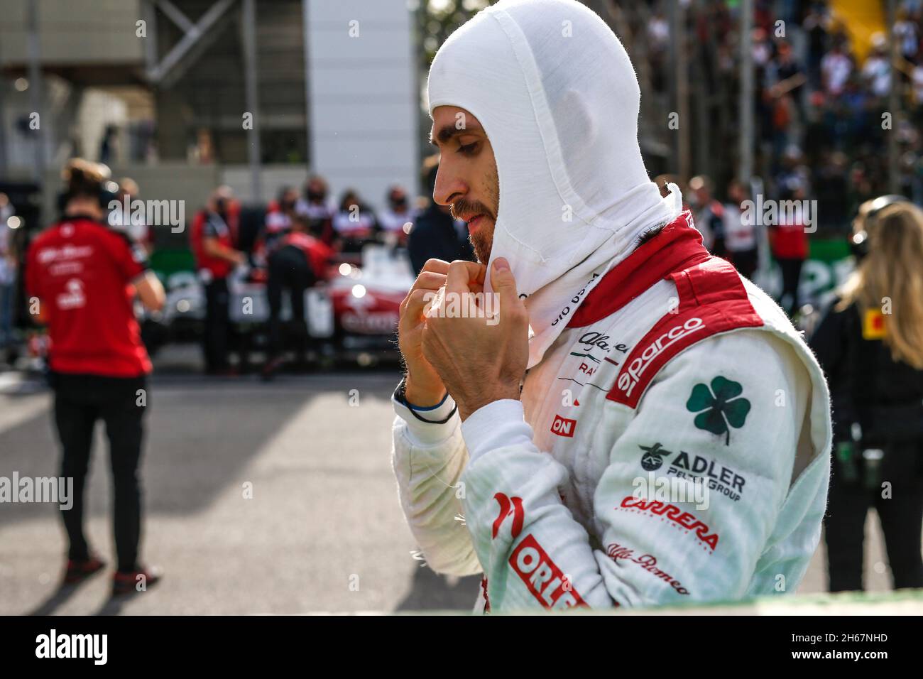 Sao Paulo, Brazil. 13th Nov, 2021. # 99 Antonio Giovinazzi (ITA, Alfa ...