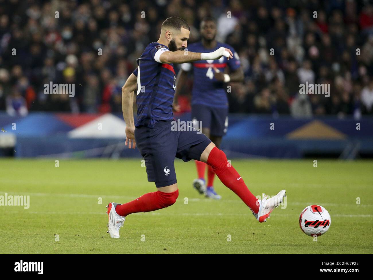 Karim Benzema of France during the FIFA World Cup 2022, Qualifiers ...