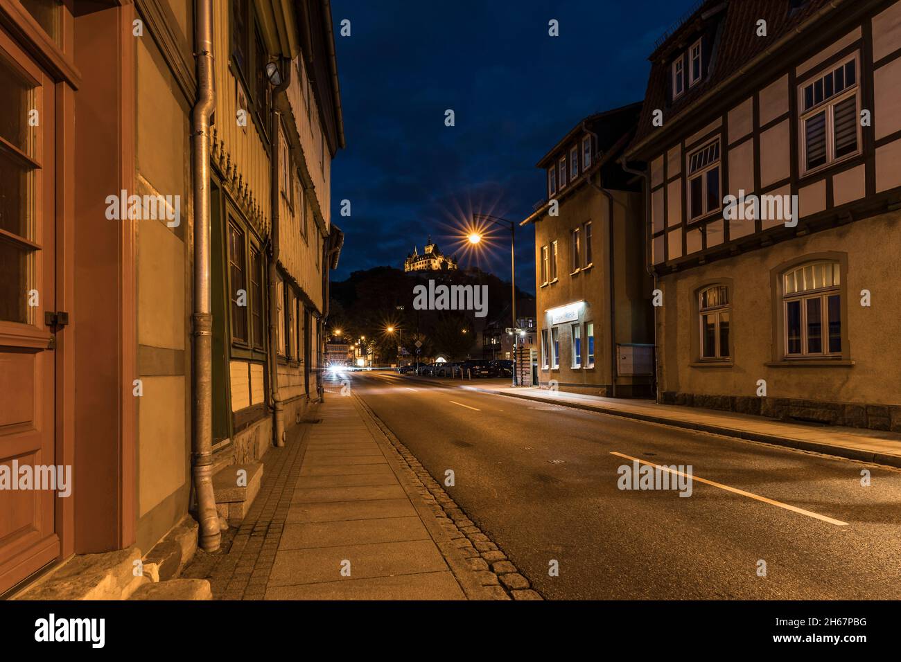 Wernigerode downtown hi-res stock photography and images - Alamy