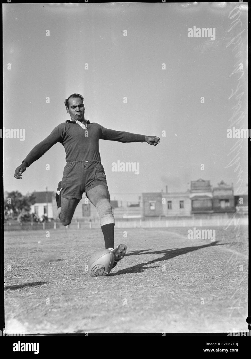 Classic football portrait hi-res stock photography and images - Alamy