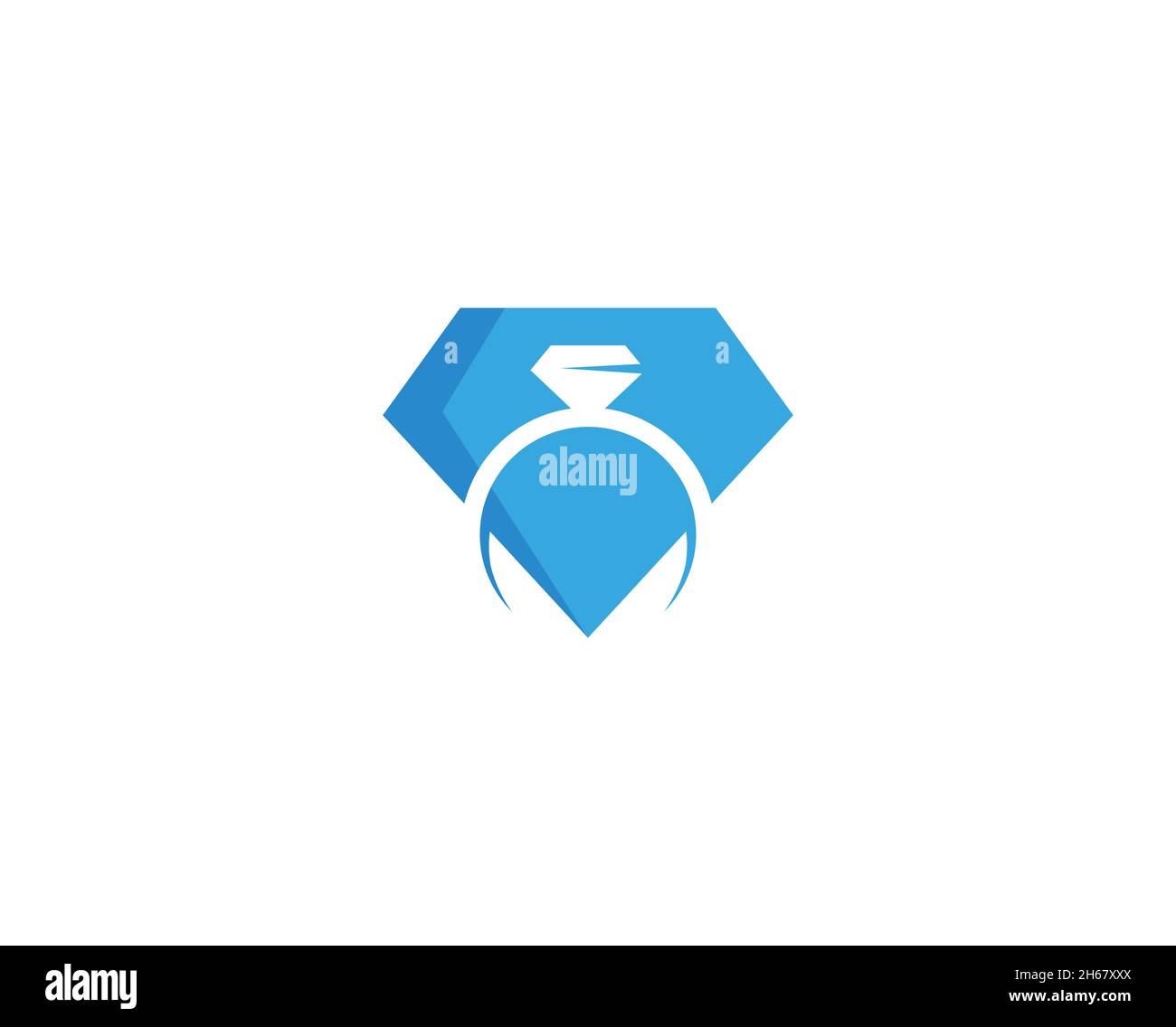 creative diamond ring logo Vector Symbol Icon Design Illustration Stock ...