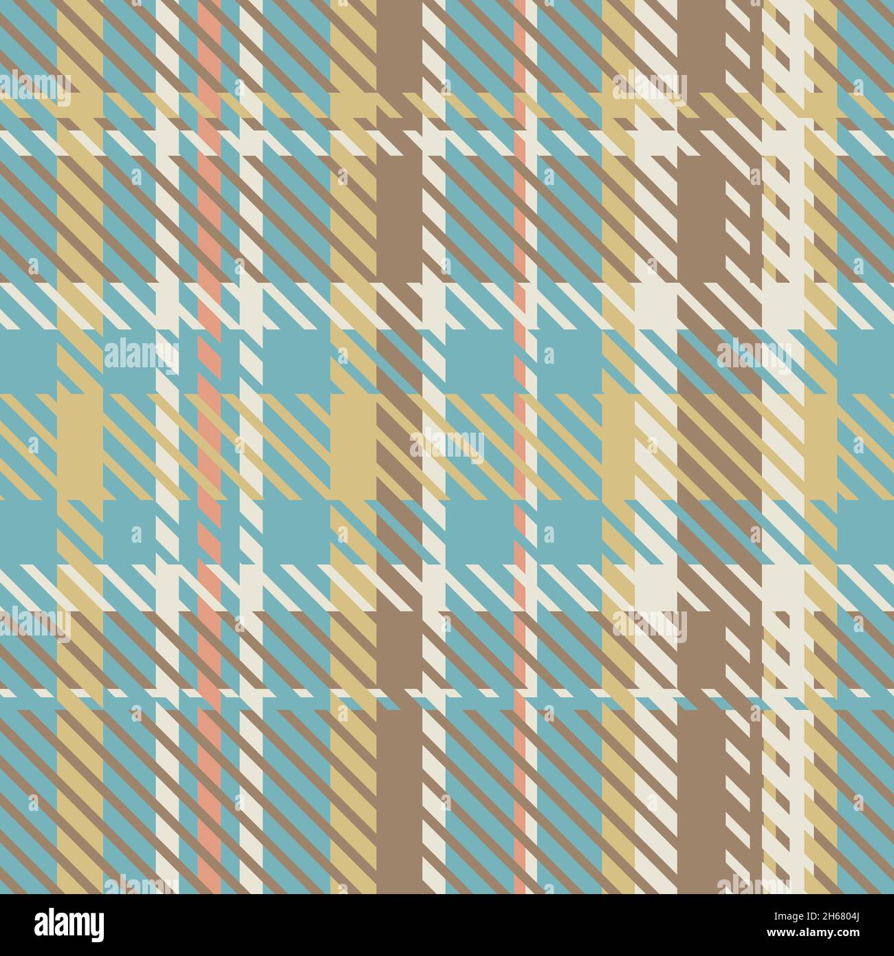 Gender neutral seamless plaid vector pattern. Gingham baby color ...