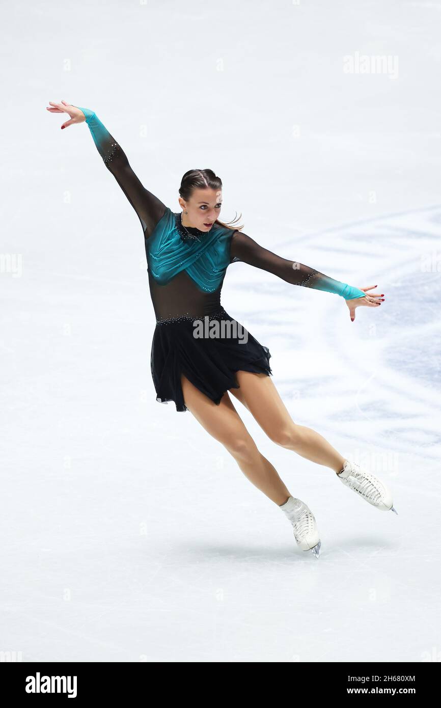 Nicole Schott (GER), NOVEMBER 13, 2021 - Figure Skating : ISU Grand ...