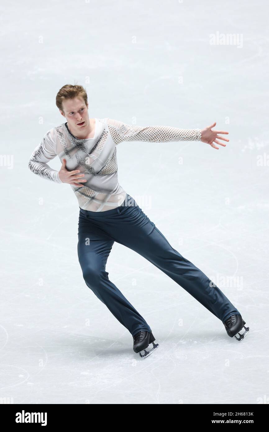 Alexander Samarin (RUS), NOVEMBER 13, 2021 - Figure Skating : ISU Grand ...