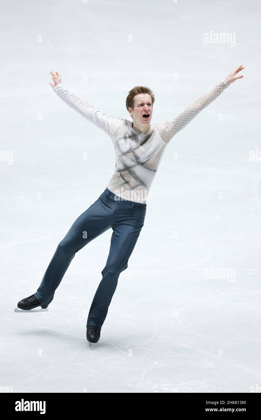 Alexander Samarin (RUS), NOVEMBER 13, 2021 - Figure Skating : ISU Grand ...