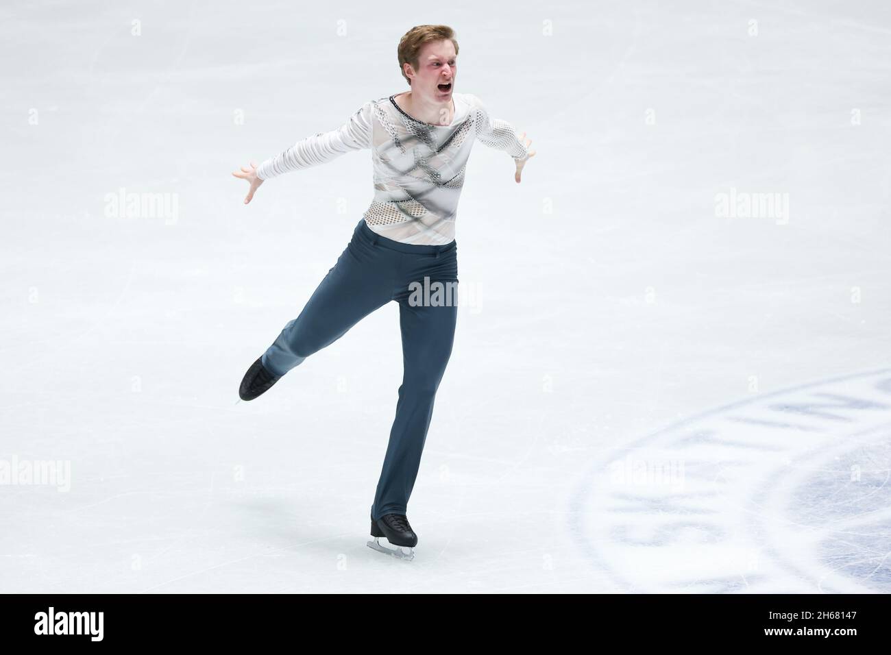 Alexander Samarin (RUS), NOVEMBER 13, 2021 - Figure Skating : ISU Grand ...